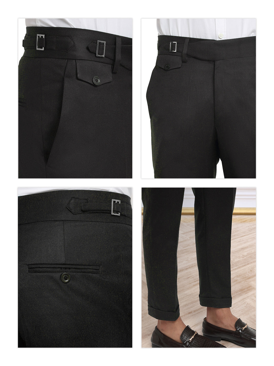 Italian Style Formal Gurkha Pant-Black – KLOTTHE®